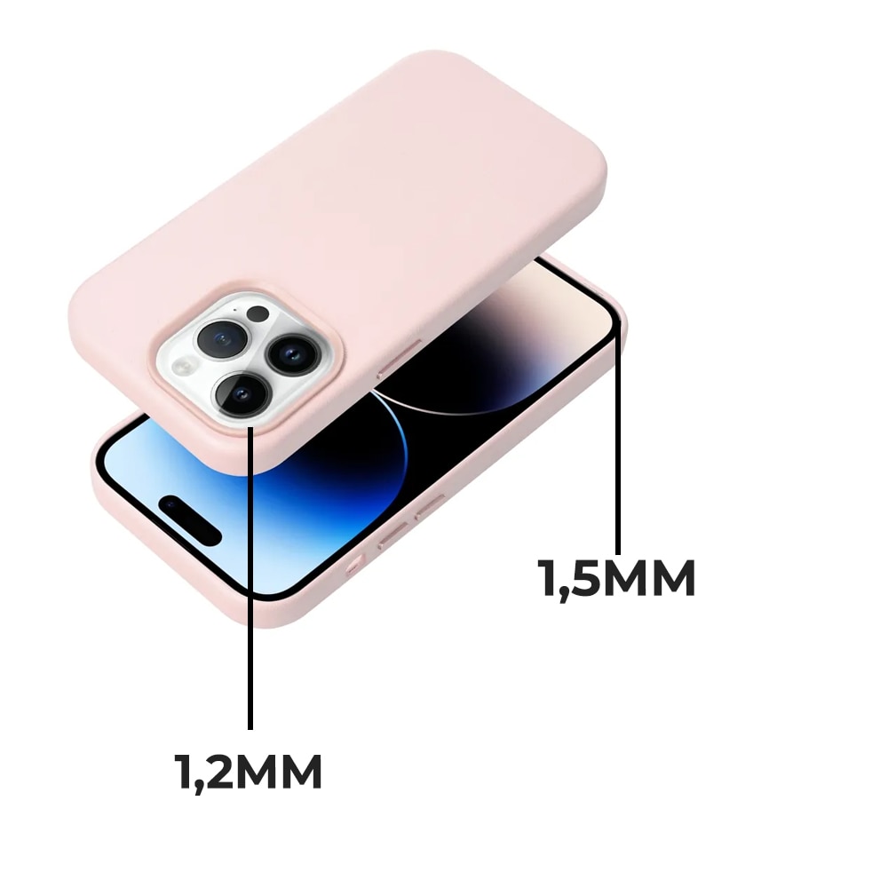 Husa Premium MagCover Leather Magsafe pentru iPhone 15 Pro Max, Piele ...