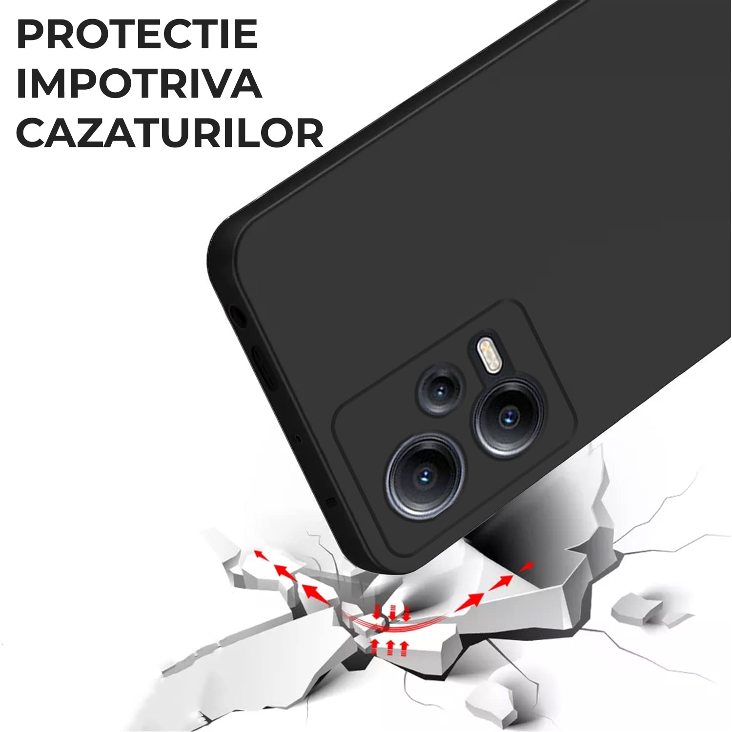 Husa Daden® Soft Silicone compatibila cu XIAOMI Redmi NOTE 12 Pro 5G ...