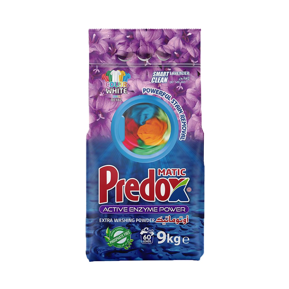 Predox Lavender automata pormosószer, 9kg, 60 mosás - eMAG.hu