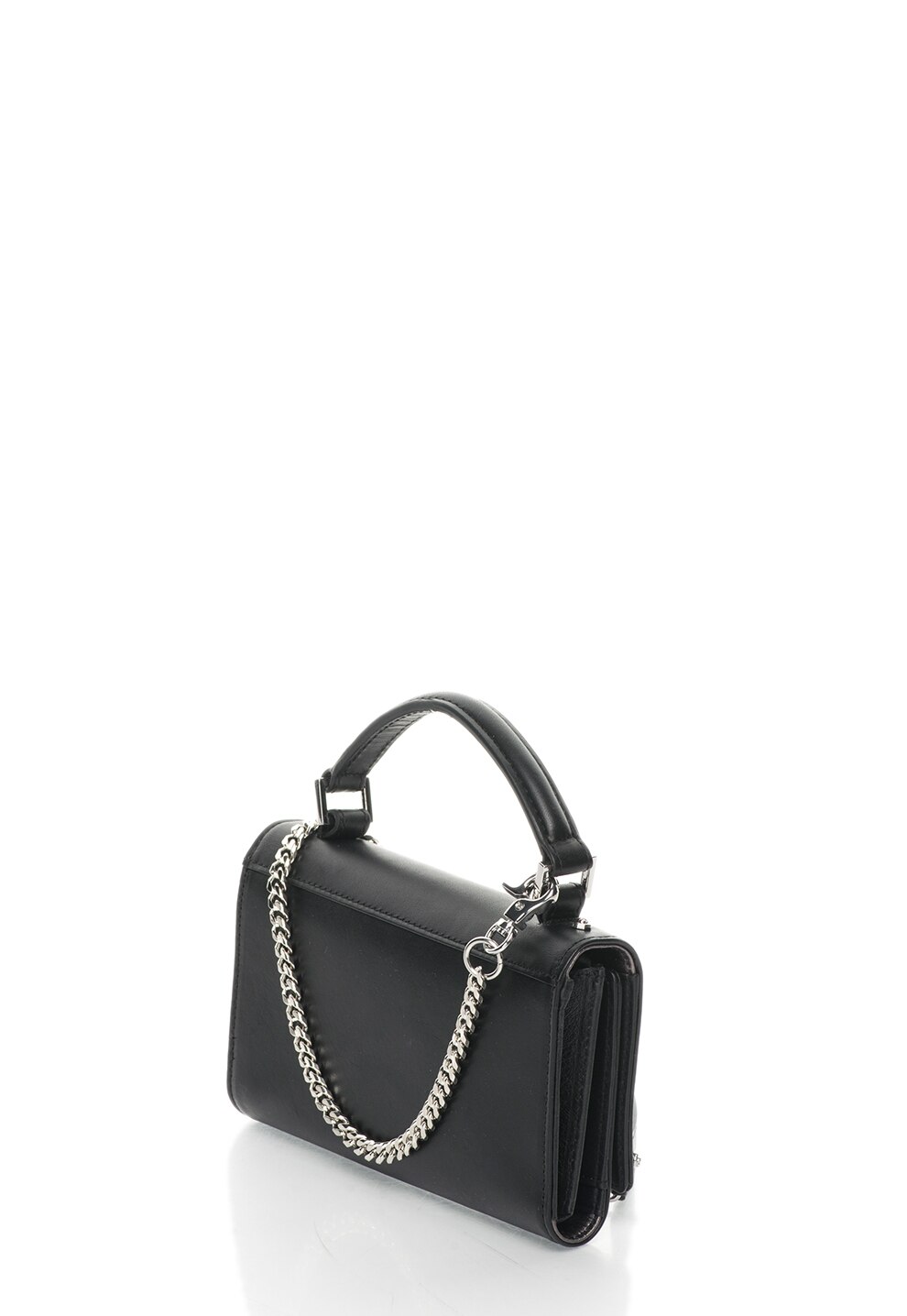 Diesel Geanta plic neagra mica din piele cu tinte Pholderr UNI - eMAG.ro