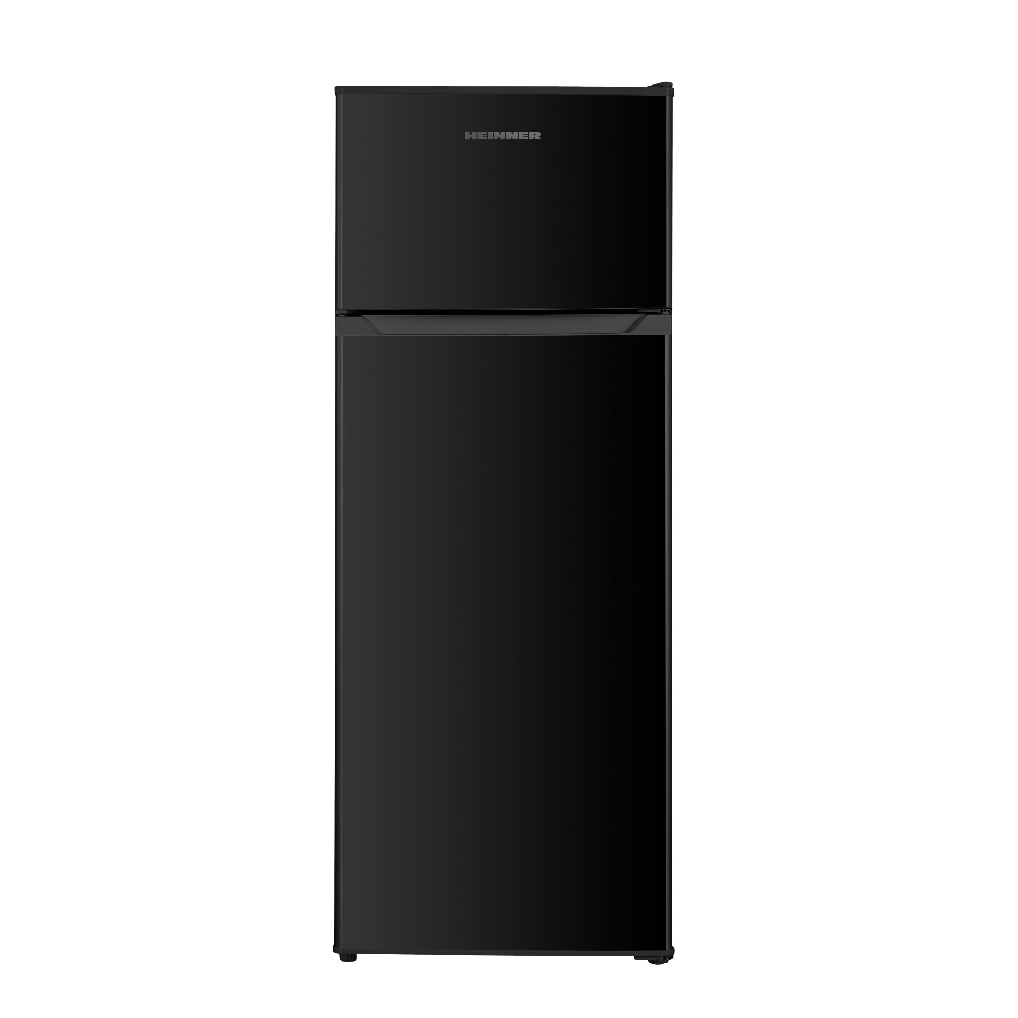 Frigider cu doua usi Heinner HF-H2206BKE++, 206 l, Clasa E, lumina LED ...