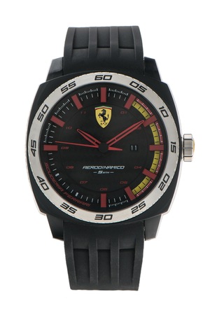 Ferrari Ceas negru cu o curea din silicon Aerodinamico - eMAG.ro