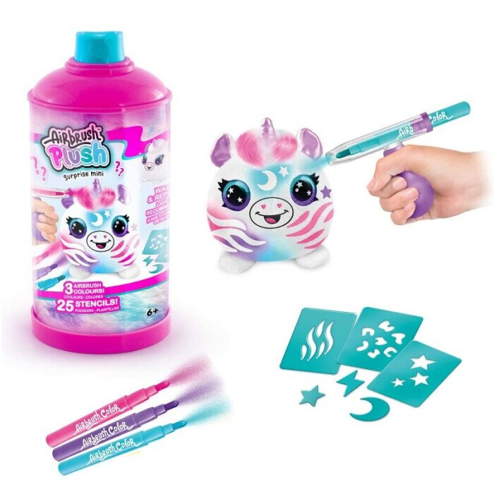 Set creativ, Canal Toys, Mini jucarie de colorat de plus, 10 cm - eMAG.ro