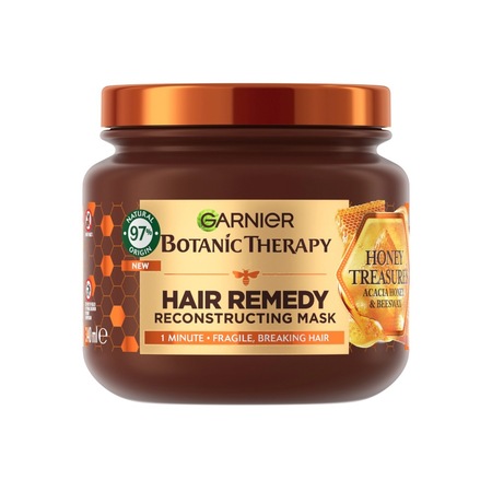 Set 2 x Masca de Par cu Miere Remedy, 340 ml, Botanic Therapy - eMAG.ro