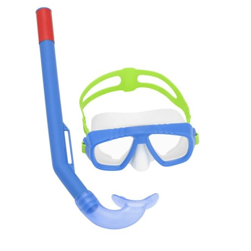 Set masca de inot si tub snorkel, pentru copii, cu varsta 3 ani ...