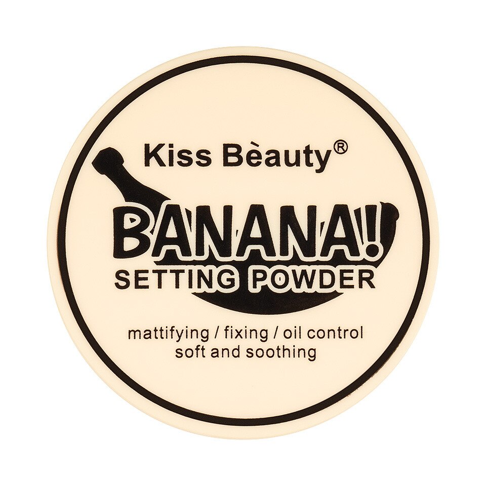 Kiss Beauty Banana Mattifying Powder Пудра, 16 гр - eMAG.bg