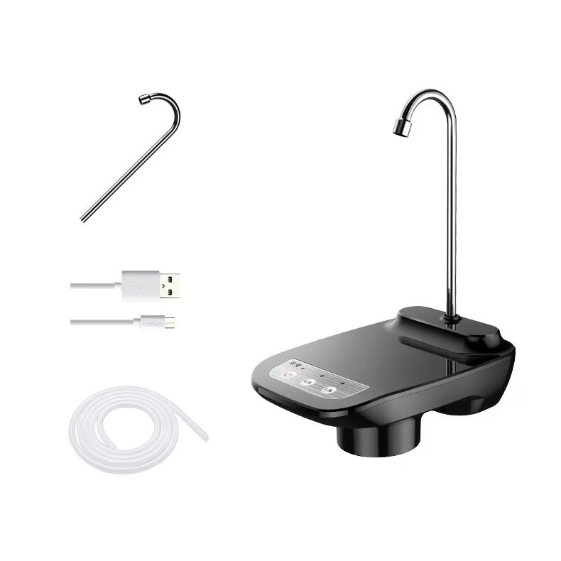 Dozator de apa, Inox/ABS, Negru - eMAG.ro