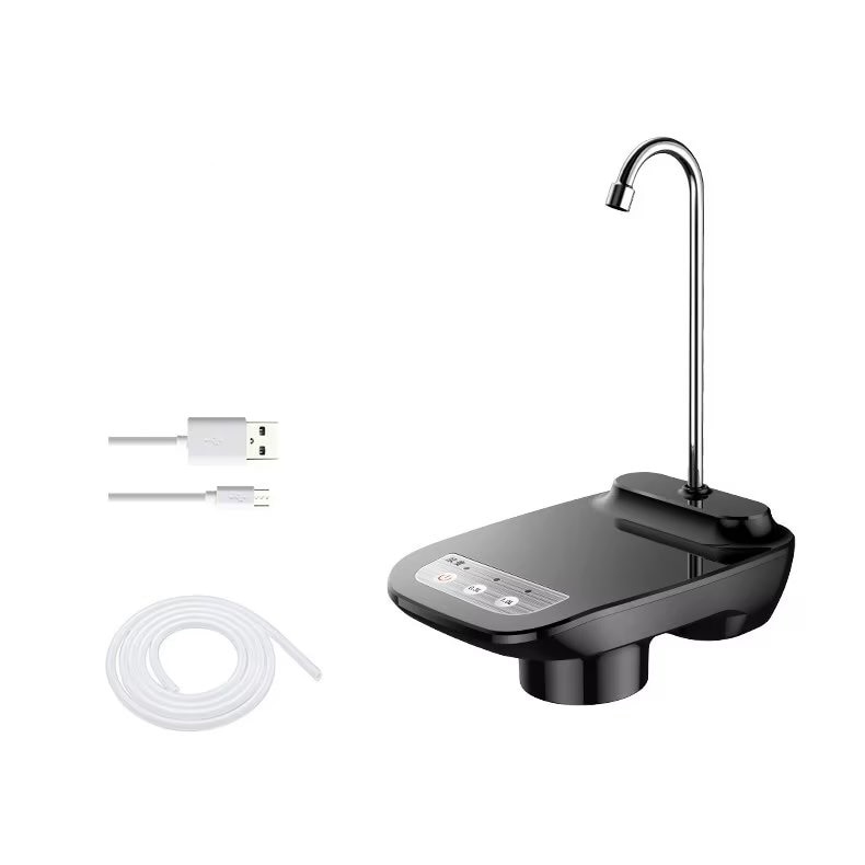 Dozator de apa, Inox/ABS, Negru - eMAG.ro