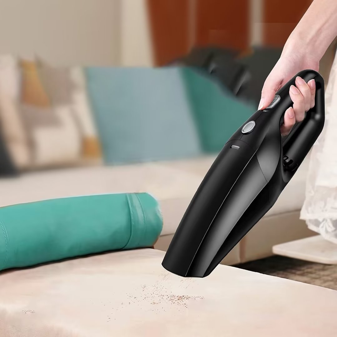 Aspirator auto, 9000Pa, Negru - eMAG.ro