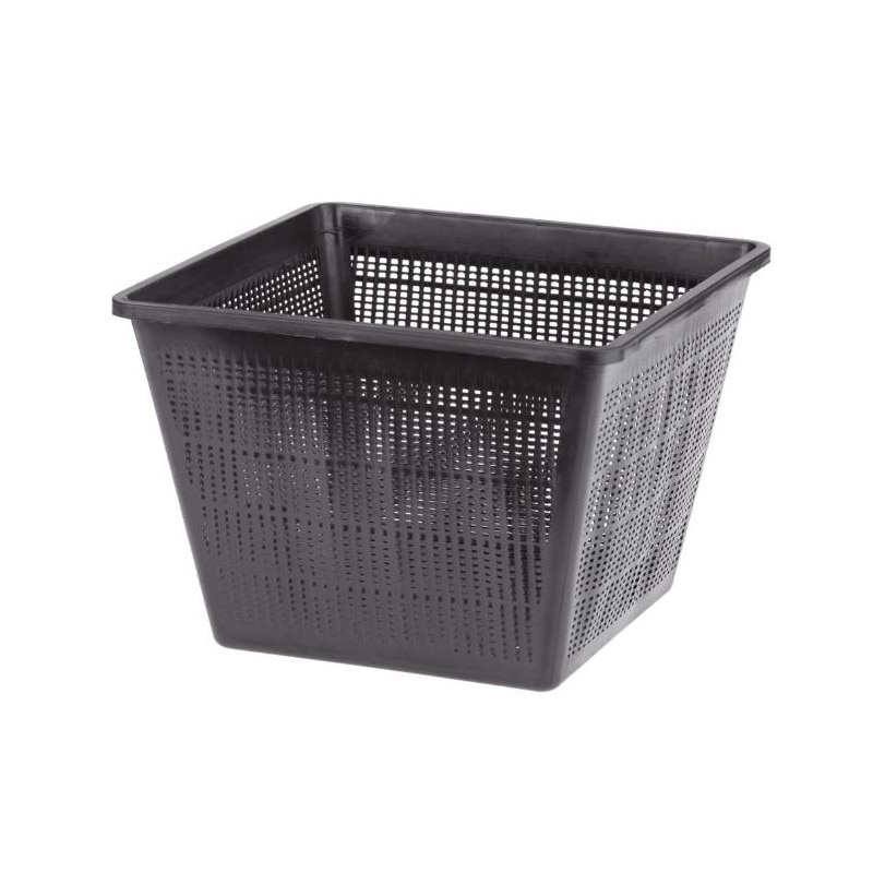 Ghiveci patrat pentru plante de iaz Hydroogrod, 23x23x13 cm, Plastic ...