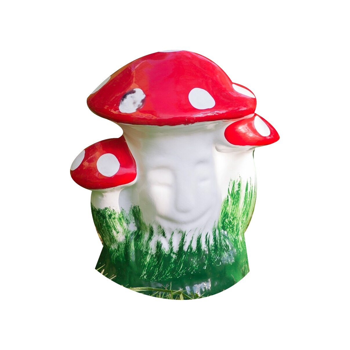 Ciuperca din Ceramica pentru gradina, 28x24 cm - eMAG.ro