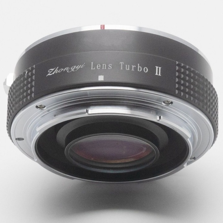 Adaptor Montura Mitakon Lens Turbo Mark 2 Obiectiv Canon Ef La Camere