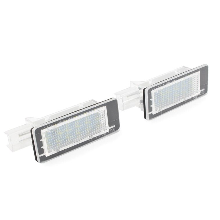 Set 2x Lampi LED numar dedicate Dacia Duster Logan MCV Lodgy Renault ...