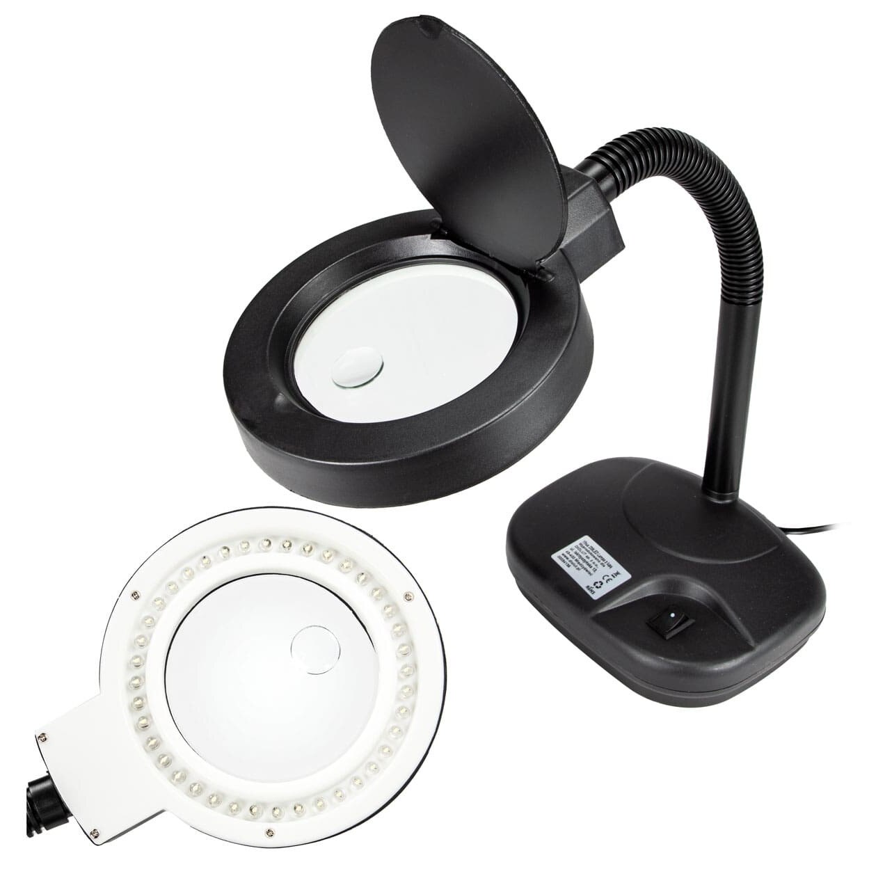 Lupa, Plastic, 90mm, Negru - eMAG.ro