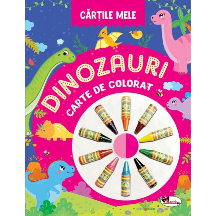 Cartile mele de colorat. Dinozauri - eMAG.ro