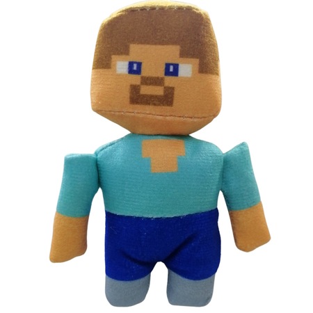 Plüss játék, Minecraft kulcstartó típusú, tarka, 13 cm - eMAG.hu