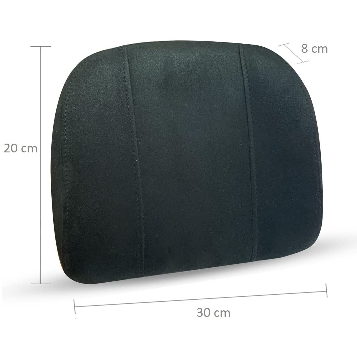 Set 2 perne tetiera auto Cartek, gat sau cap, spuma cu memorie, 30x20x8 ...