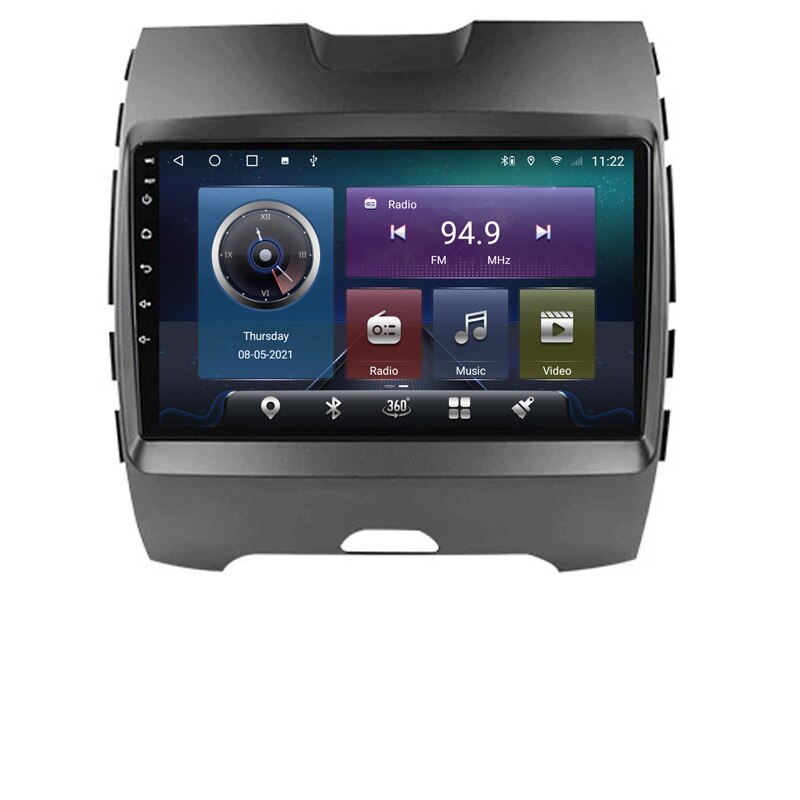 Dedikált navigáció Ford Edge 2015-2021 Highline Android rádiós gps ...