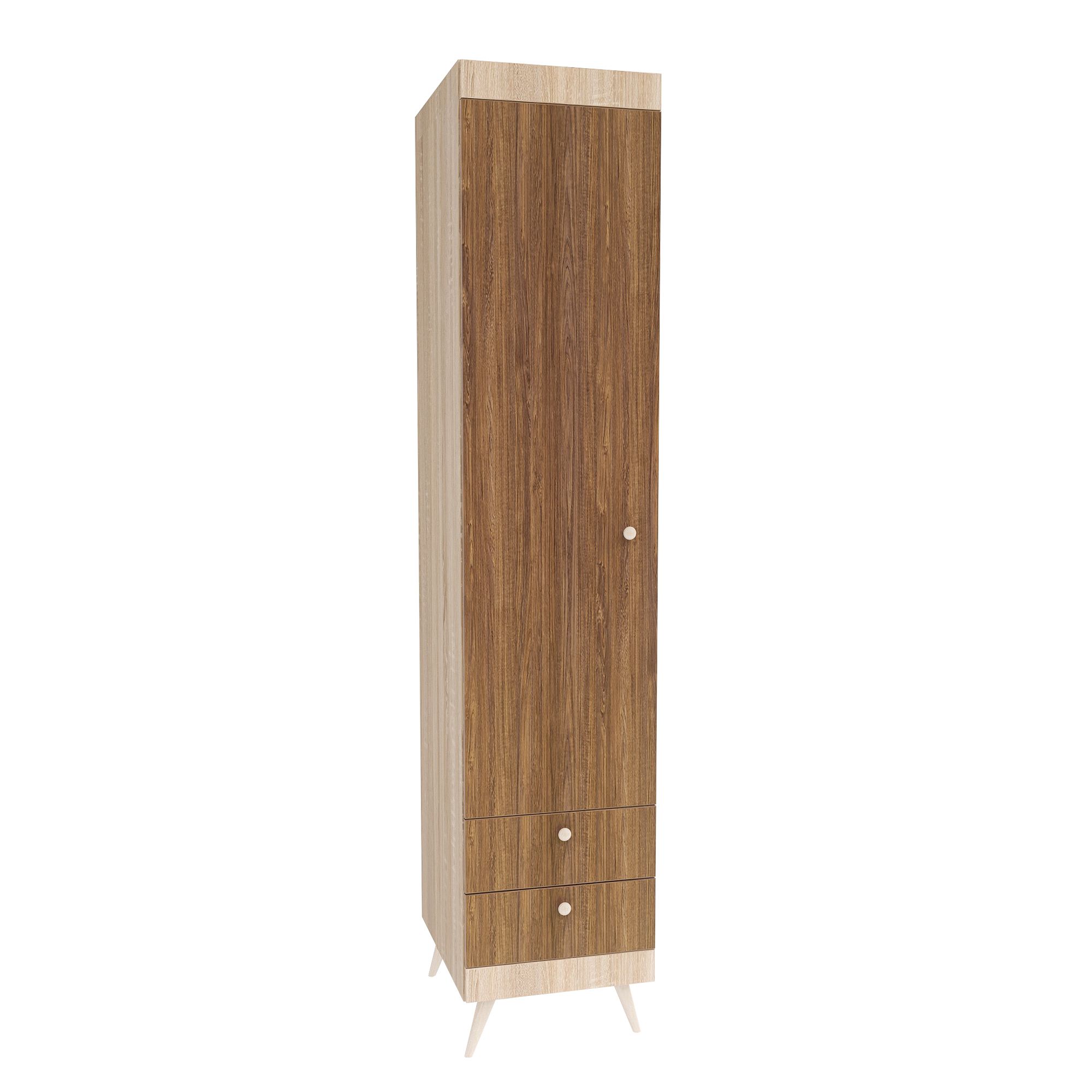 Dulap scandinav THOR bara de umerase 46x224x57, Carcasa PAL Sonoma ...