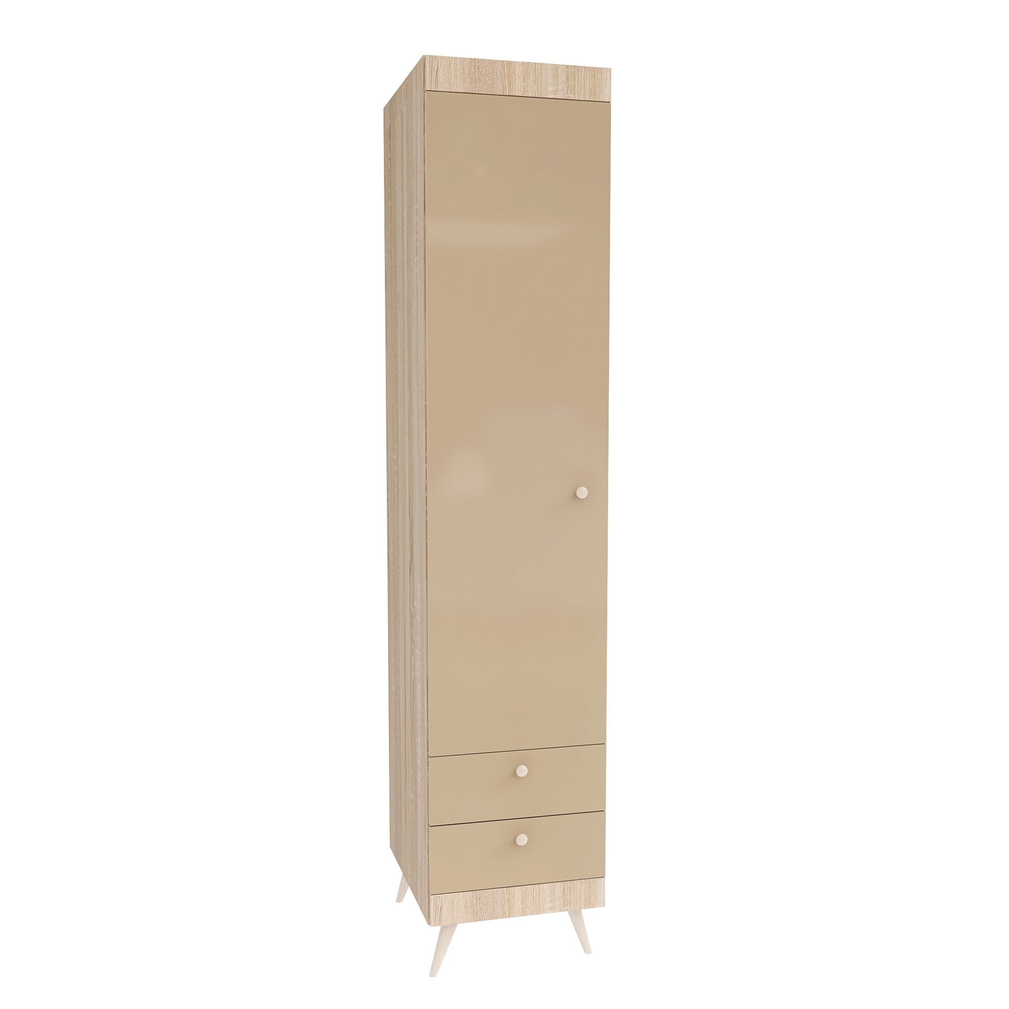 Dulap scandinav THOR bara de umerase 46x224x57, Carcasa PAL Sonoma ...