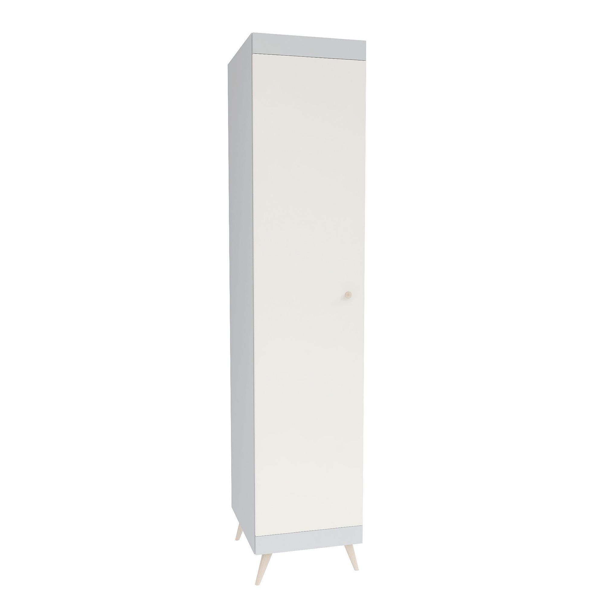 Dulap scandinav THOR 4 rafturi 46x224x57, Carcasa PAL Gri piatra, Fete ...