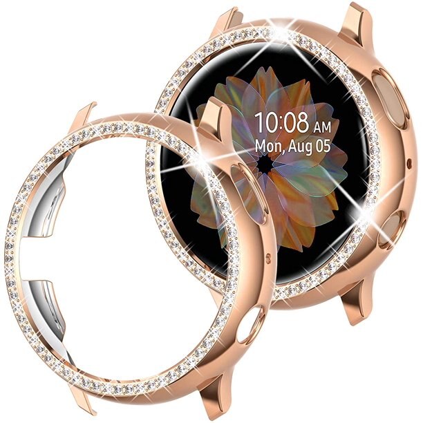 Carcasa smartwatch, Compatibila Samsung Galaxy Watch Active 2 Bling, 40 ...
