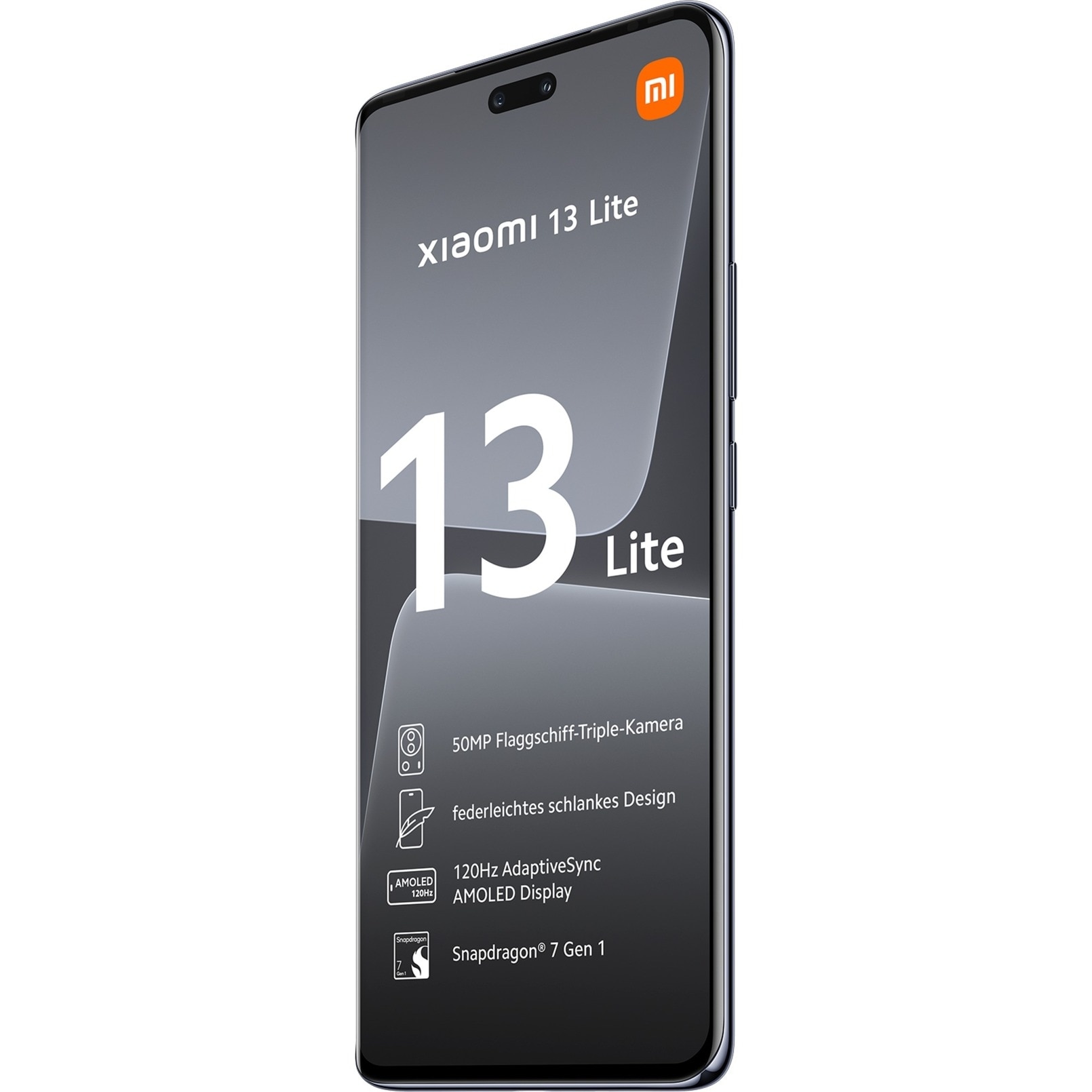 Telefon mobil Xiaomi 13 Lite, Dual SIM, 128GB, 8GB RAM, 5G, Black - eMAG.ro