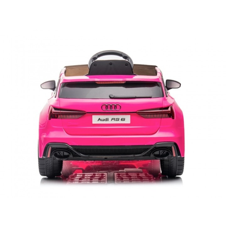 Masina electrica pentru copii, Audi, 12V, Roz - eMAG.ro