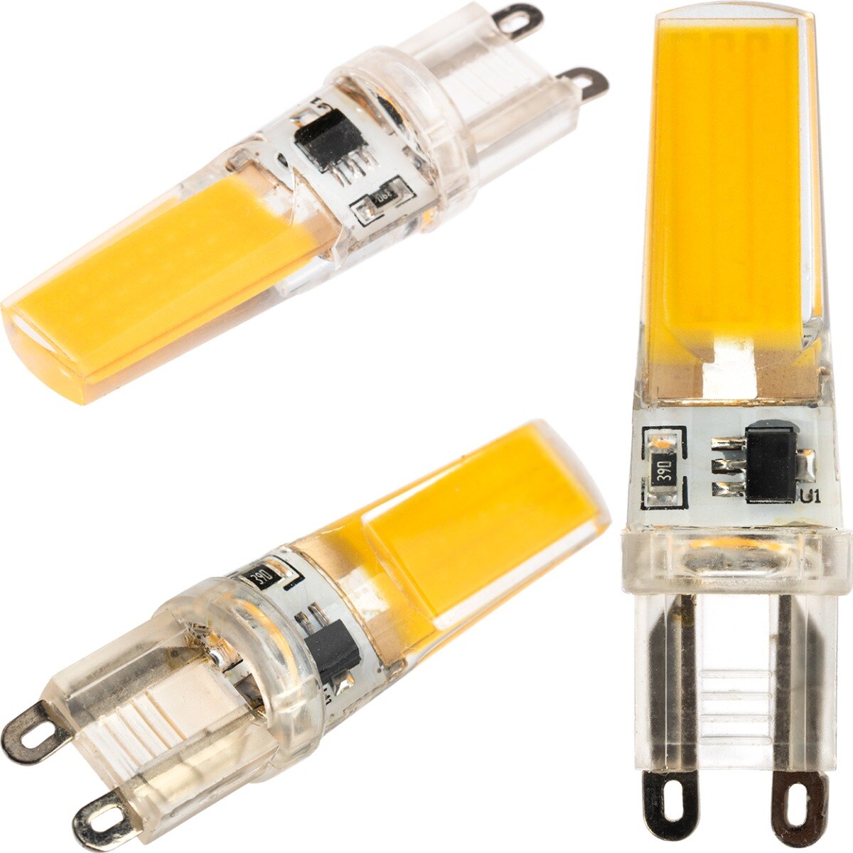 Set 4x bec LED G9, Lumiled, 5W = 50W, 550lm - eMAG.ro