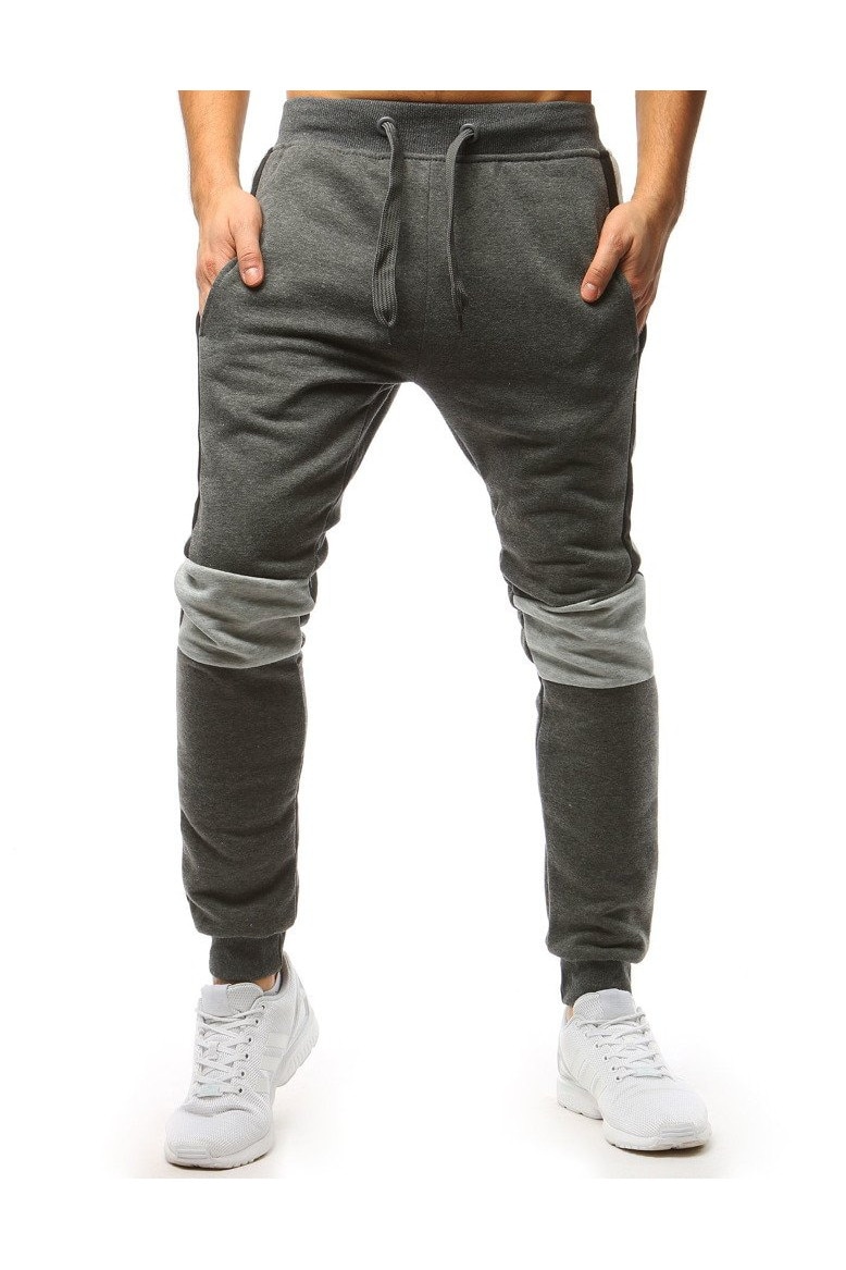 Pantaloni de trening barbati Dstreet, Shungih, Gri, XL - eMAG.ro