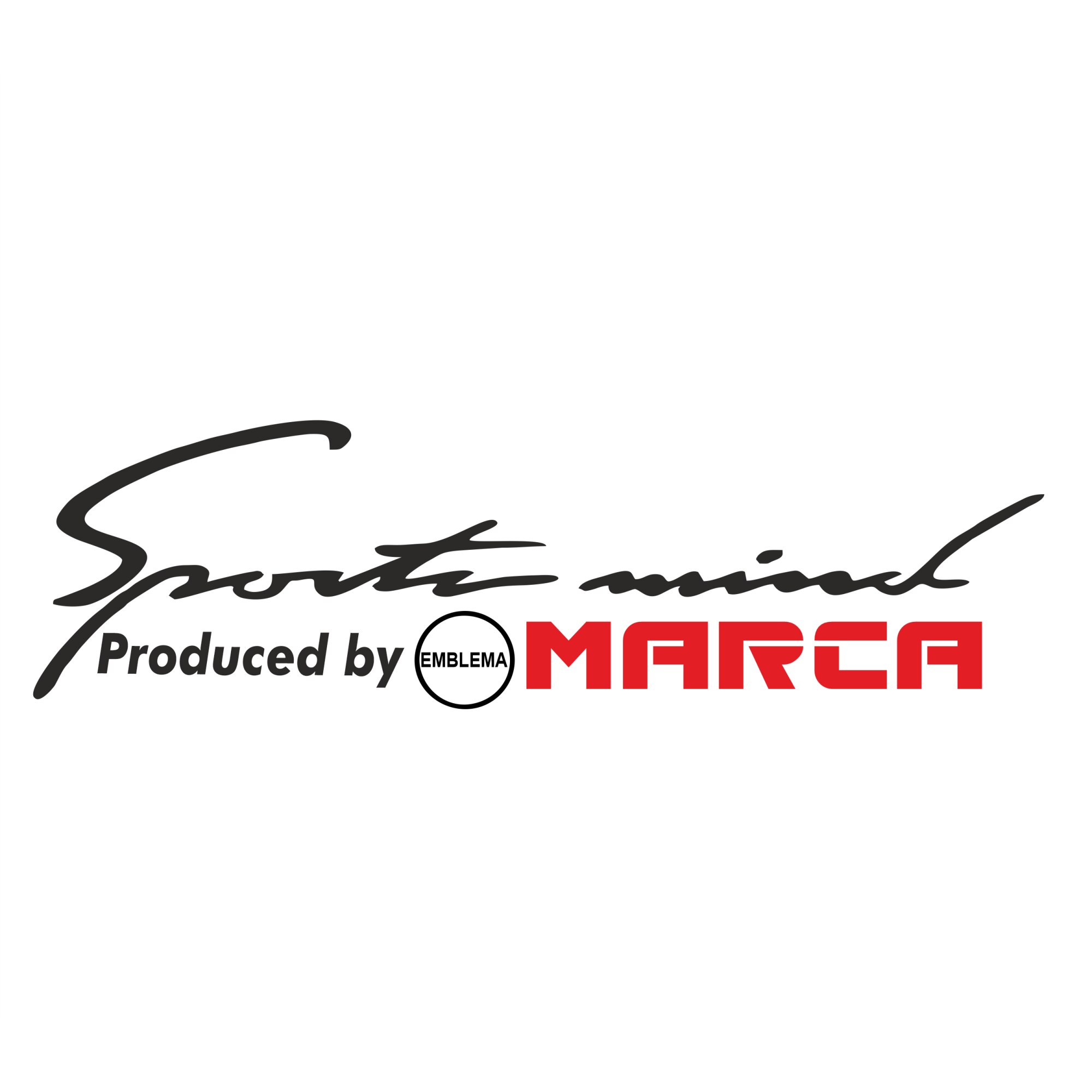 Sticker auto, SportMind - personalizat, negru-rosu, 25 x 7 cm - eMAG.ro