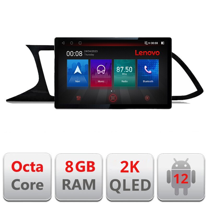 Navigatie dedicata Seat Leon MIB Quad Core N-306 Lenovo ecran 13" 2K 8 ...