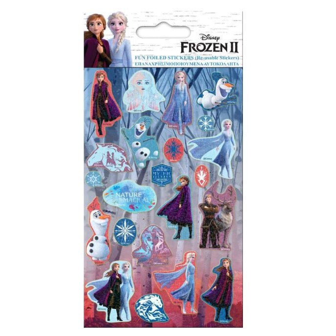 Set cu 200 stickere cu personajele din Frozen, diverse modele - eMAG.ro