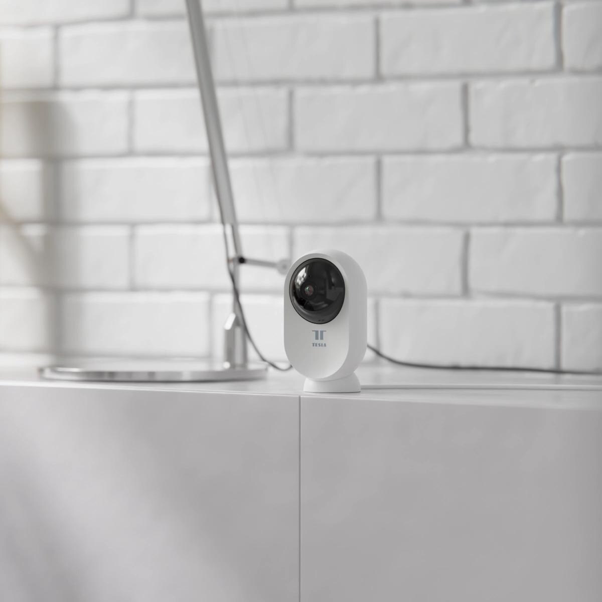 Camera inteligenta, Tesla, 360°, 2K, Alb - eMAG.ro
