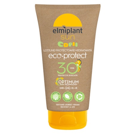 Set 2 x Lotiune pentru Protectie Solara Elmiplant Sun Kids Milk Eco ...