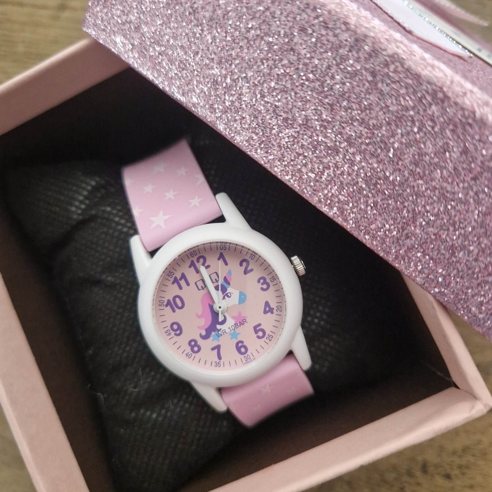 Ceas copii unicorn, roz, WR 100 m inot - eMAG.ro