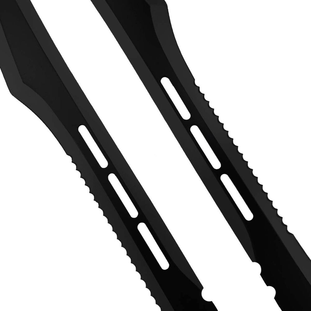 Set de 2 Sabii de Antrenament Katana cu Ceaca, Inox, 68 cm, D103 - eMAG.ro