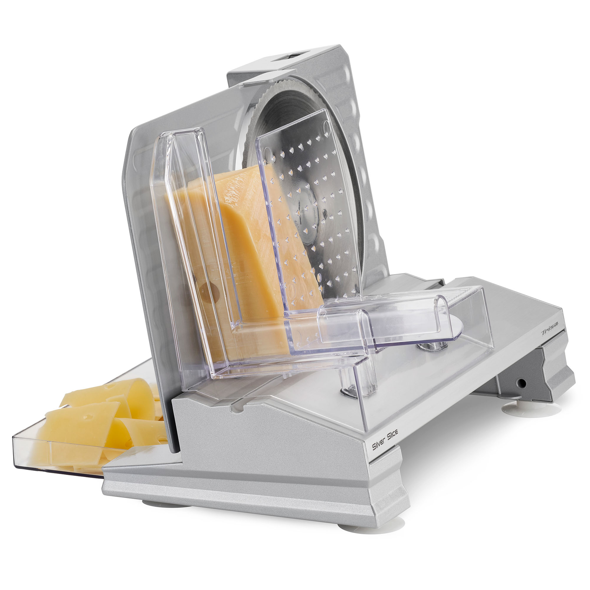 Feliator electric din aluminiu turnat sub presiune Trisa Silver Slice ...
