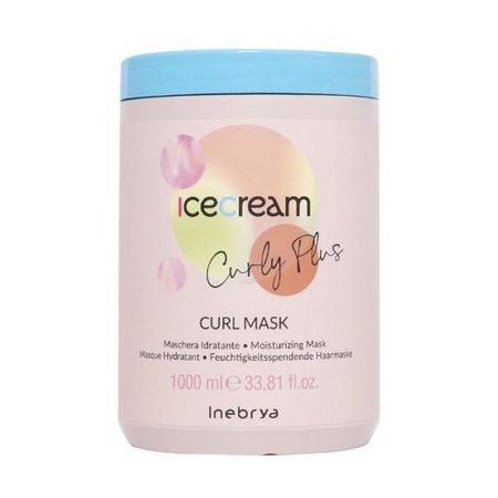 Masca hidratanta pentru par cret/ondulat Inebrya Ice Cream Curly Plus ...