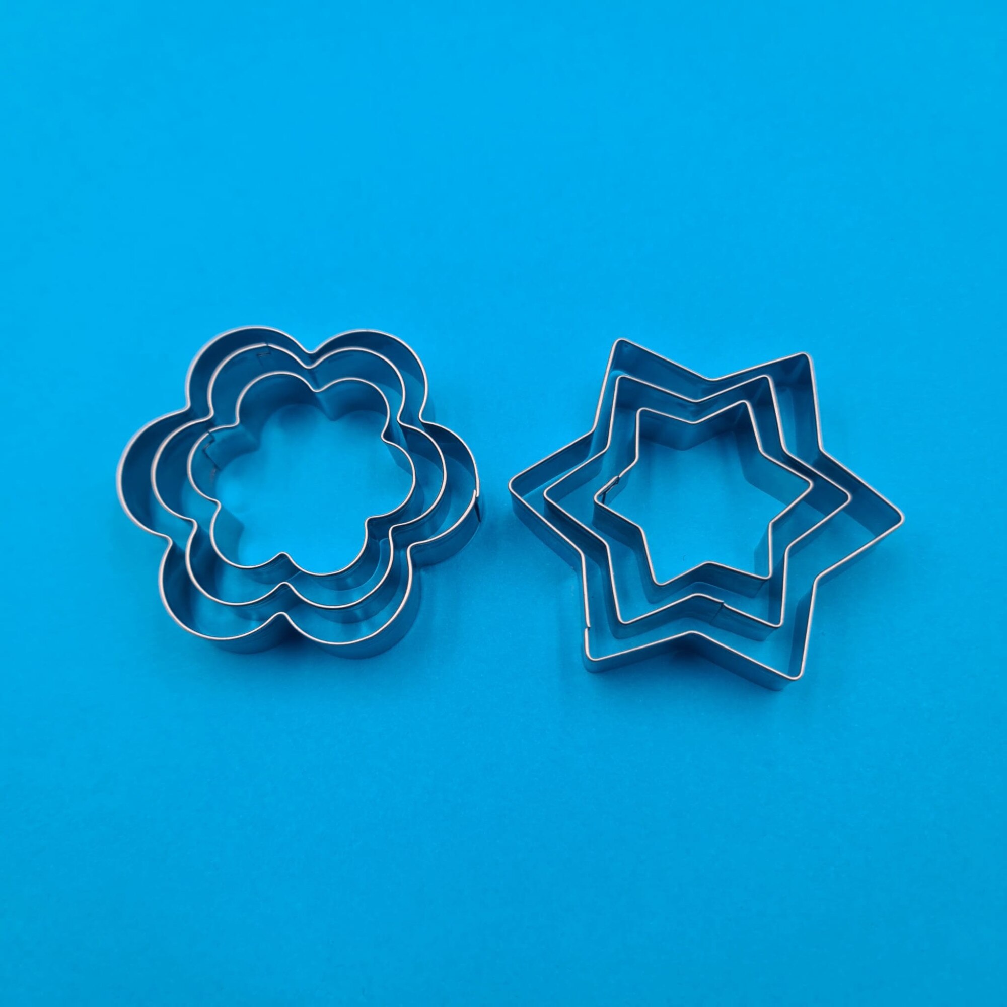 Forme Prajituri, 3 Modele, Otel Inoxidabil, 7 cm, Argintiu, Dalimag ...