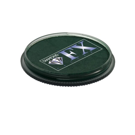 Vopsea pentru fata sau corp, Diamond FX Verde Inchis Mat, 30 g - eMAG.ro