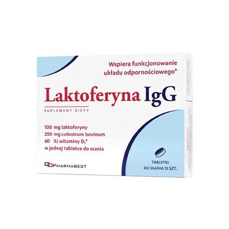 Supliment alimentar Lactoferina IgG, Pharmabest, 15 capsule - eMAG.ro