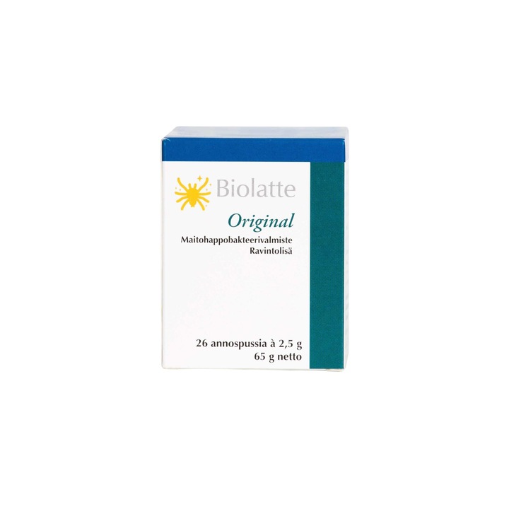 Supliment alimentar, Biolatte, Bacterii lactice, 26 pliculete - eMAG.ro