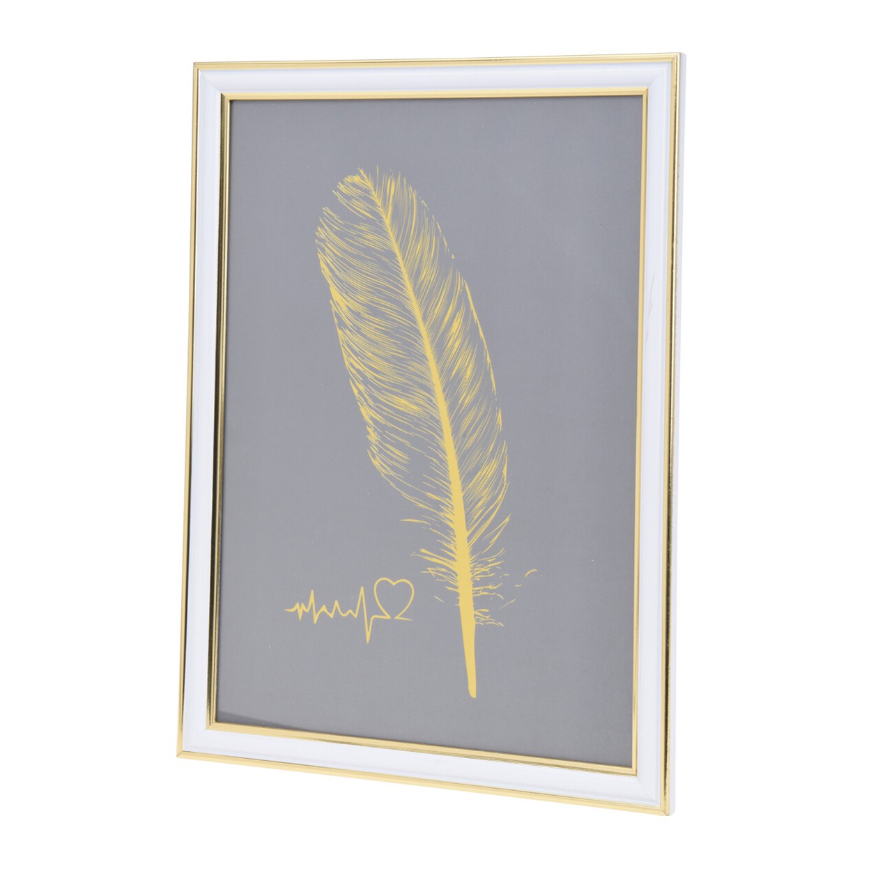 Rama de perete, H&S, Plastic, Auriu - eMAG.ro