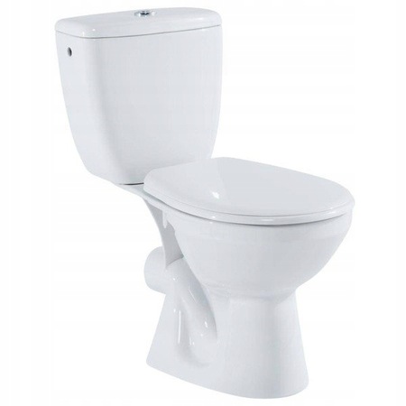 Scaun WC, Cersanit, Compact, Alb - eMAG.ro