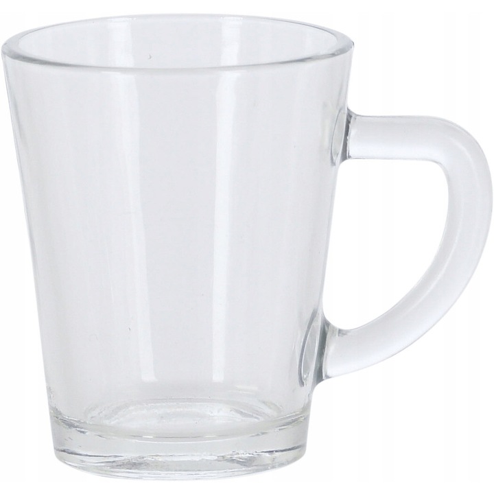 Set de 6 cani, Koopman, 70 ml, Transparent - eMAG.ro