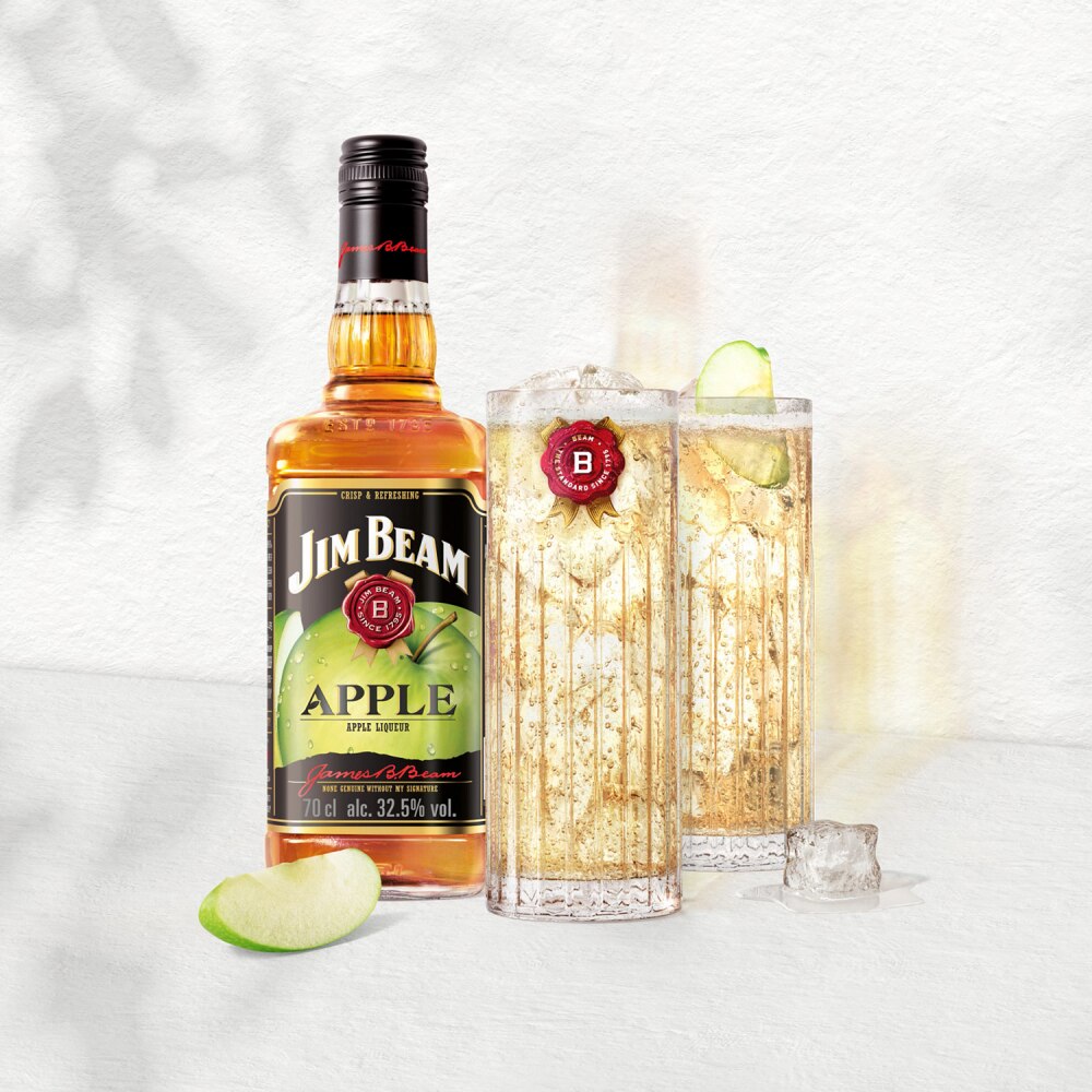 Уиски, Jim Beam Apple, 0.7л - eMAG.bg