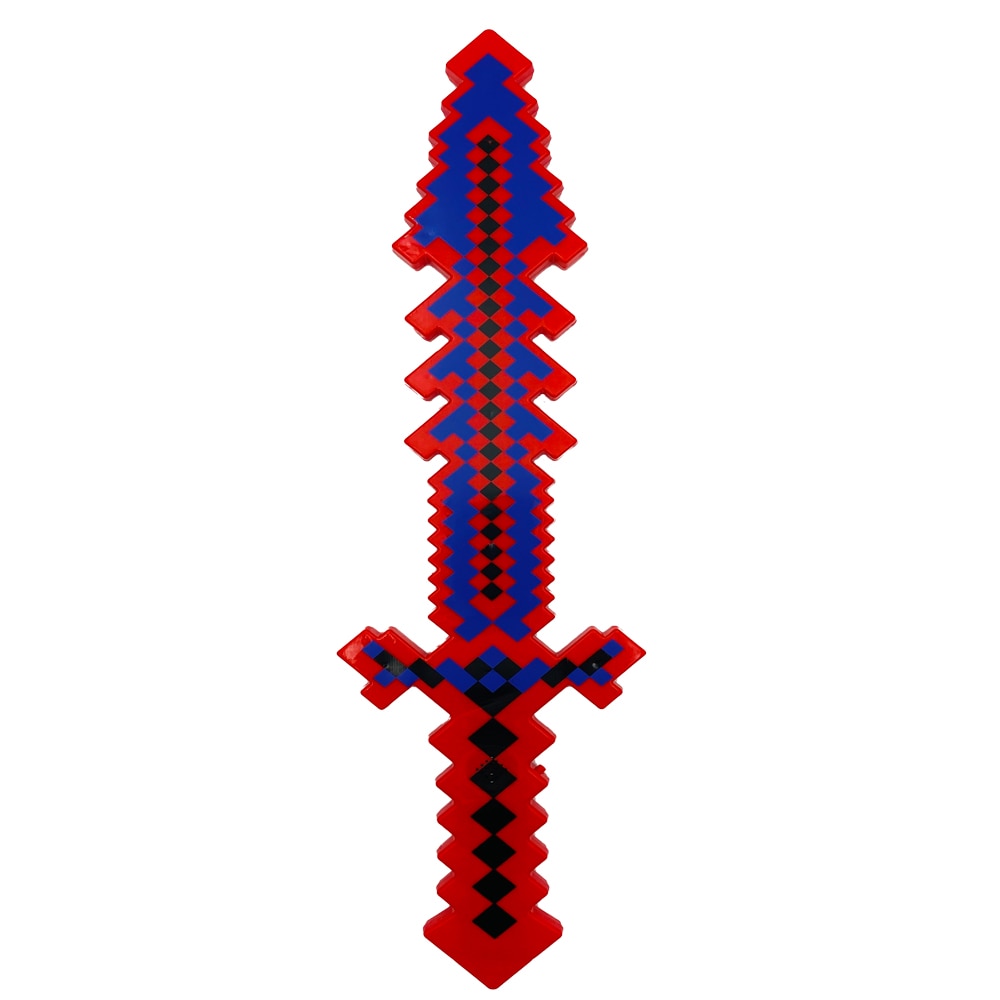 Sabie Minecraft cu sunete si lumini, Diamond Sward Upgrade, pentru ...