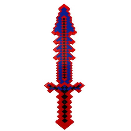 Sabie Minecraft cu sunete si lumini, Diamond Sward Upgrade, pentru ...