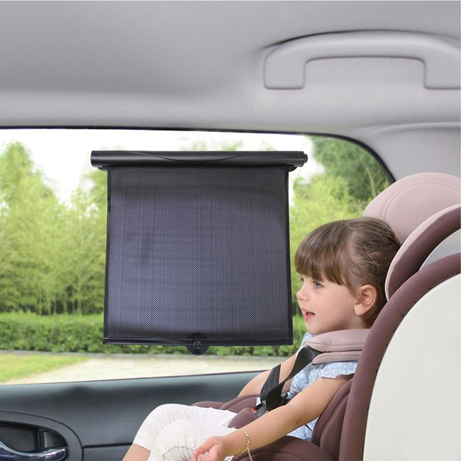 Set 2 parasolare auto tip perdea, rola, 46 x 42,5 cm - eMAG.ro